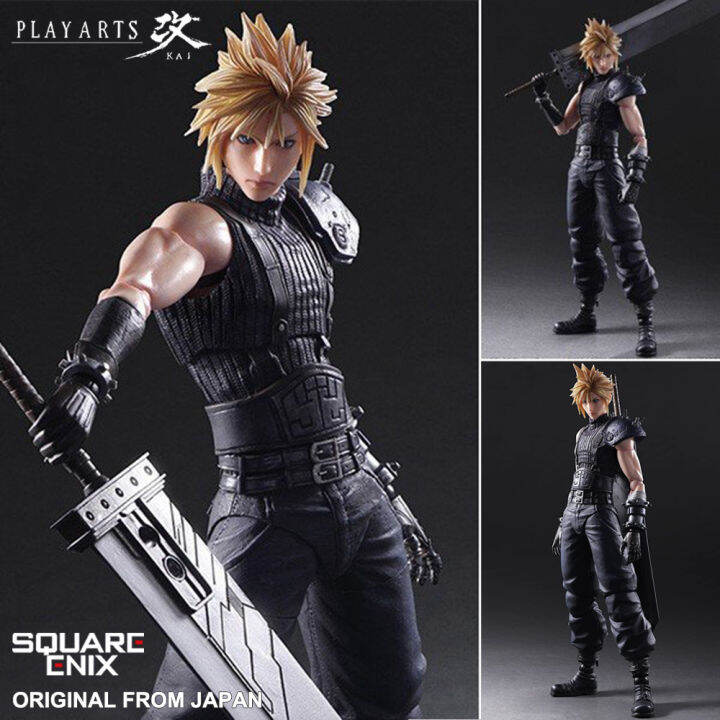 Figma ฟิกม่า งานแท้ 100% Figure Action Square Enix Play Arts Kai Final Fantasy VII ไฟนอลแฟนตาซี ...