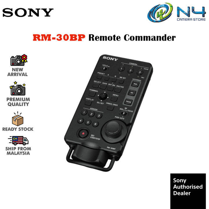 SONY RM-30BP Remote Commander For PXW-90 / HXR-NX80 / HXR-NX200 / PXW-FS7M2 | Lazada