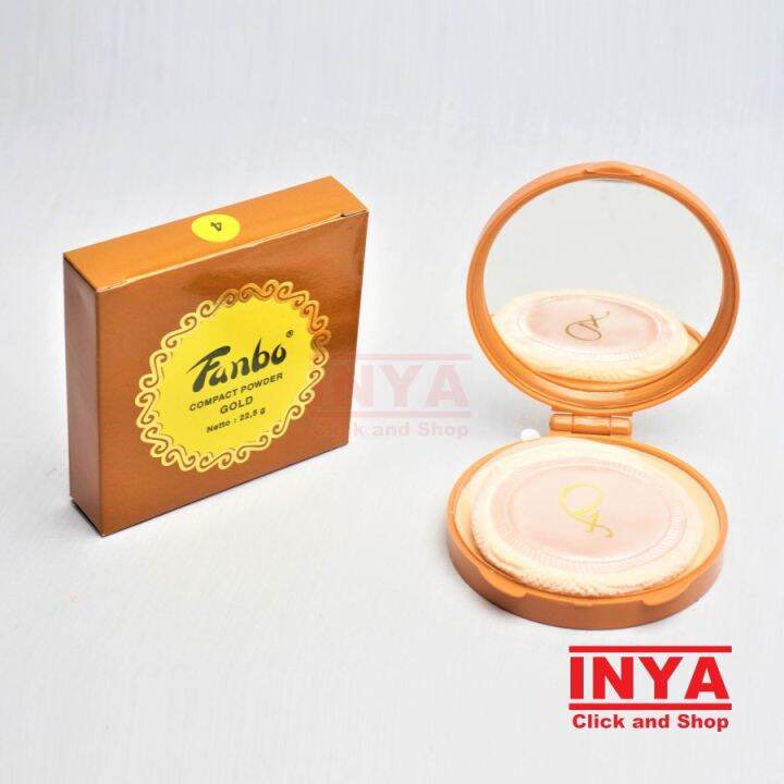 FANBO GOLD 4 JANUR KUNING COMPACT POWDER 22.5gr - BEDAK PADAT | Lazada Indonesia