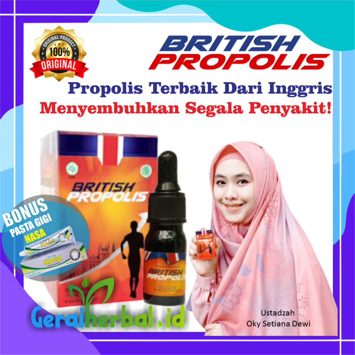 British Propolis Asli Original 100% British Propolish by ippho Santosa ...