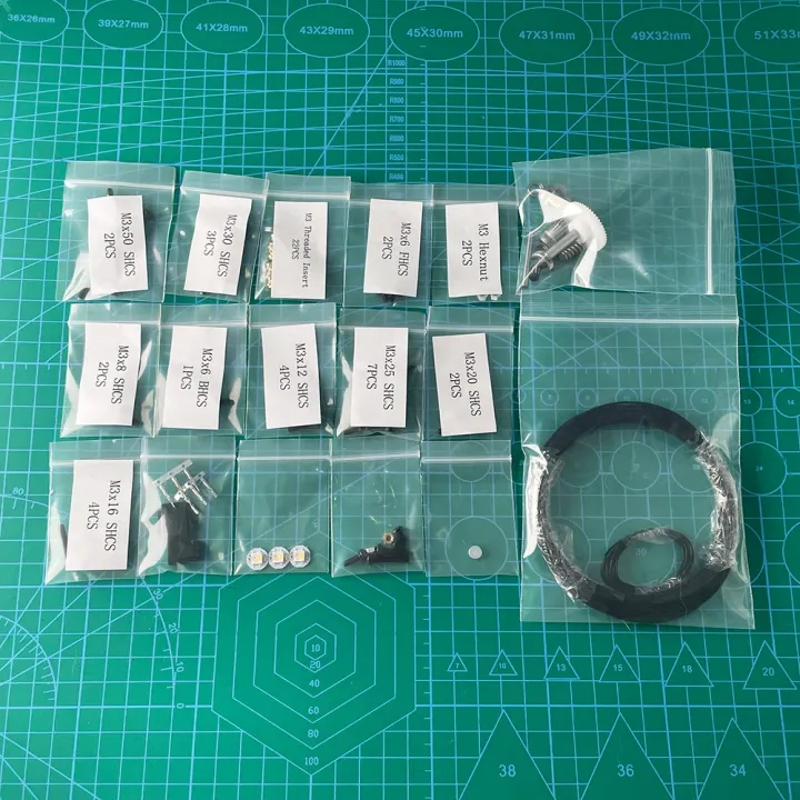 1 V2.4ใหม่ Stealthburner Extruder สกรู Fastener Neopixel RGBW Mini ปุ่ม ...