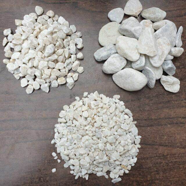 White Marble Chips/Pebbles (1 KILO) | Lazada PH