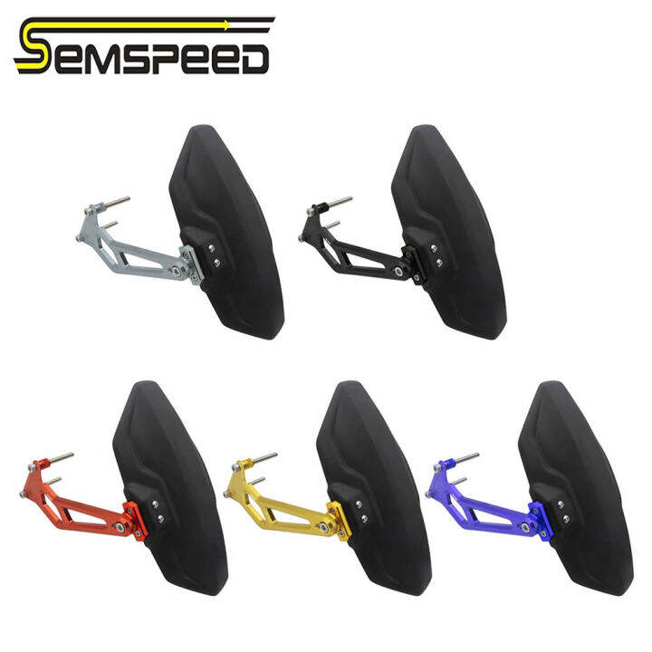 SEMSPEED Motorcycle Rear Fender Mudguard Wheel Splash Guard For Honda ...