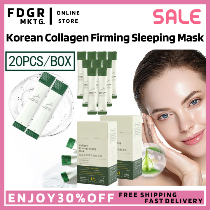 Original Collagen Firming Sleeping Mask - No-Cleaning Hydrating and ...