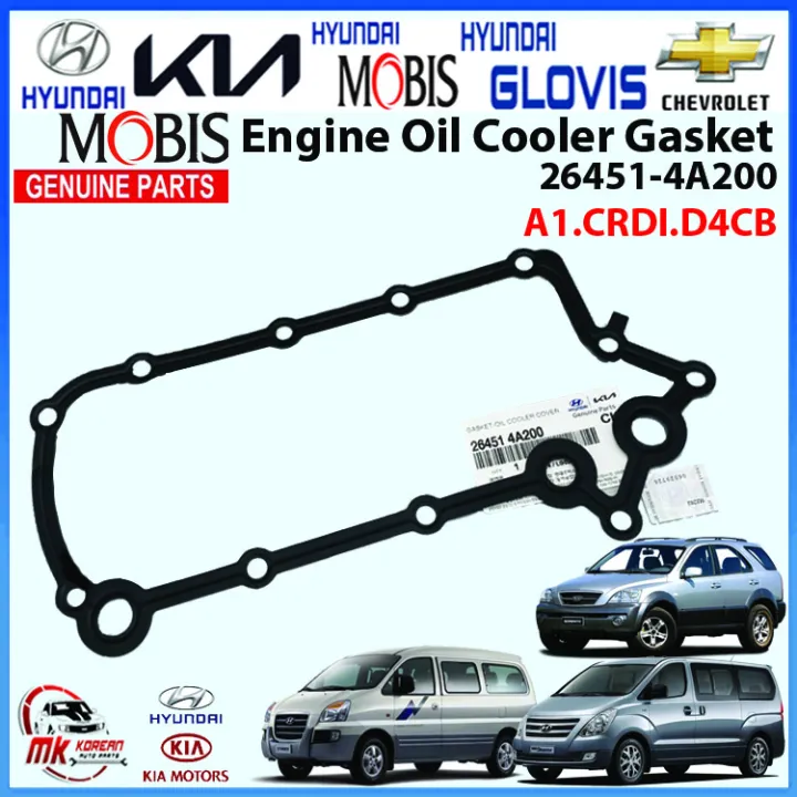 [GENUINE] Engine Oil Cooler Gasket for Starex(2002-2007). CRDI. Grand ...