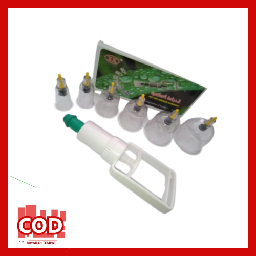 [ COD / Bayar Di Tempat ] Alat Bekam Lengkap - Bekam Set 6 Cup Original ...