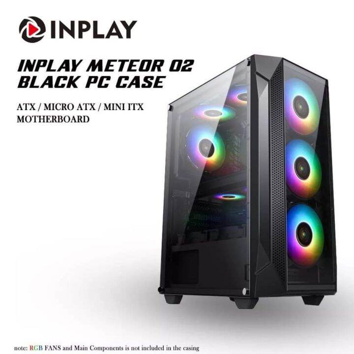 INPLAY METEOR 02 CPU CASE | Lazada PH