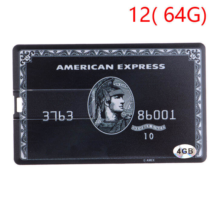 บัตรเครดิตมาสเตอร์การ์ด HSBC American Express USB Flash 4GB 8GB 32GB ...