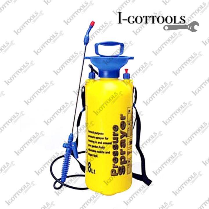 ROCKEY Gardening Pressure Sprayer 8 Liter Yellow | Lazada