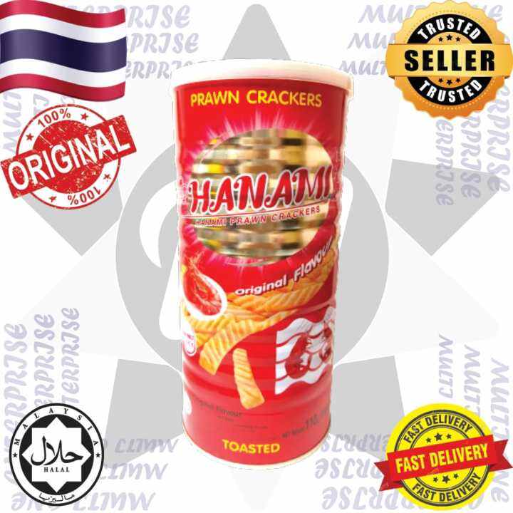 Thailand Hanami Prawn Crackers 110g HALAL Thai Snack READY STOCK | Lazada