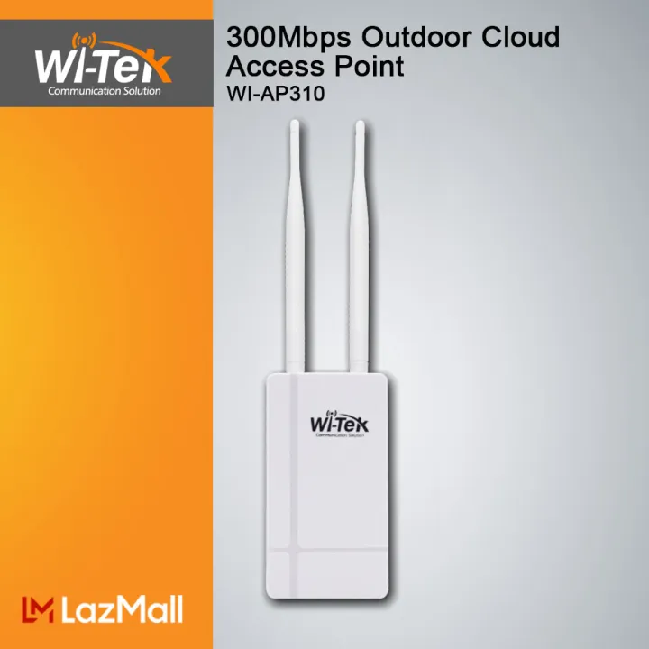 Wi-Tek WI-AP310 11N 300Mbps Outdoor Cloud Access Point | Wireless ...