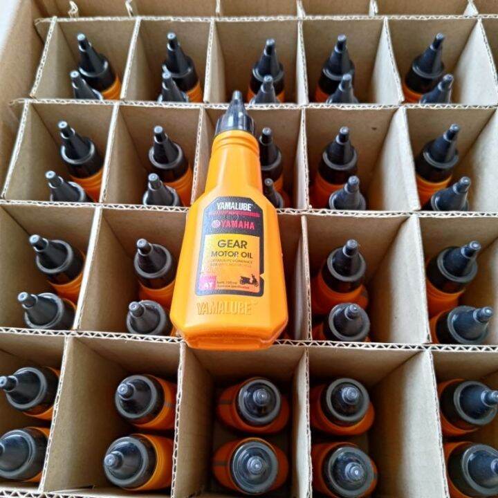 OLI YAMALUBE GEAR OIL GIR GARDAN YAMAHA 100ML PERDUS 1 DUS ISI 48 BOTOL ...