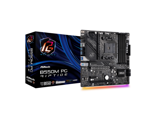 MAINBOARD ASROCK B550M PG Riptide AM4 | Lazada.co.th