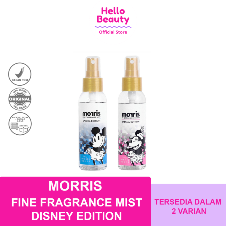 Morris Mickey & Minnie Mouse Fine Fragrance Mist 100ml | Lazada Indonesia