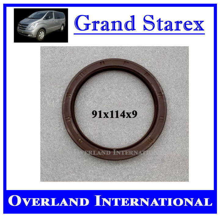 OIL SEAL CRANKSHAFT REAR big for Engine 91x114x9 Grand Starex 21443 ...