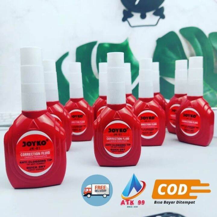 Tipe Ex CAIR Joyko JK-01/Tipe X Cair/Correction Pen/Tipex/Penghapus ...