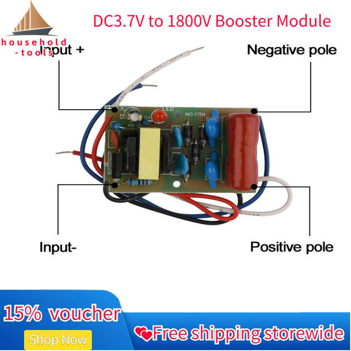 【Ready Stock】household-tools DC3.7V to 1800V Booster Module High ...