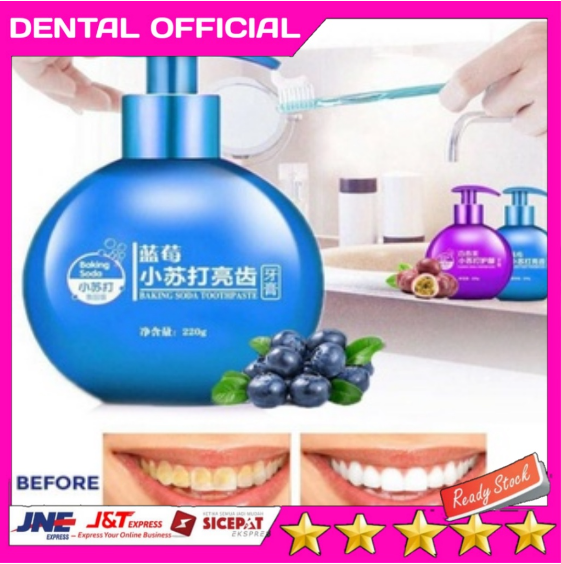 VIRAL PASTA GIGI BAKING SODA/TOOTHPASTE 220G PEMUTIH GIGI | Lazada ...