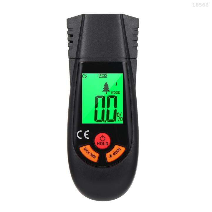 Wood Moisture Meter Pin-type Digital Moisture Detector with Backlit LCD ...