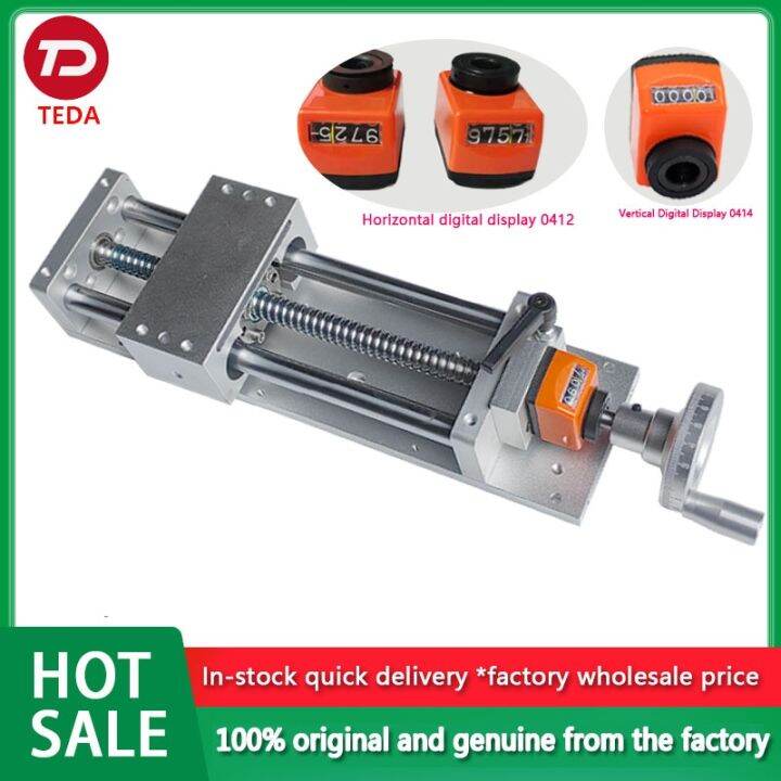 CNC linear guide manual XY axis cross slide table ball screw SFU1605 ...