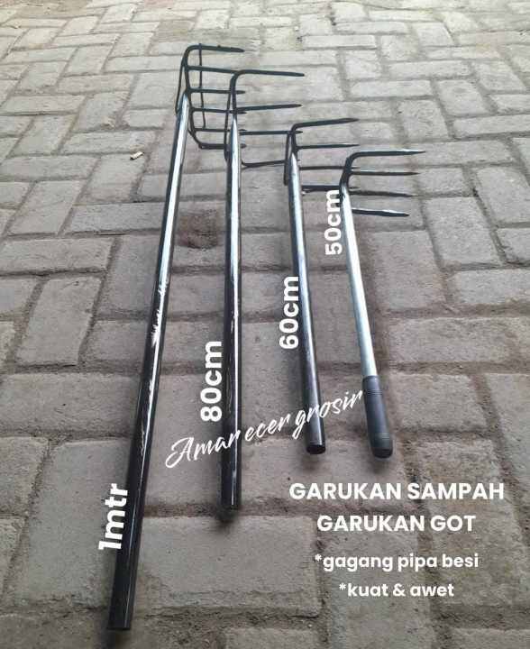 GARUKAN SAMPAH/GARUKAN GOT GAGANG BESI PIPA | Lazada Indonesia