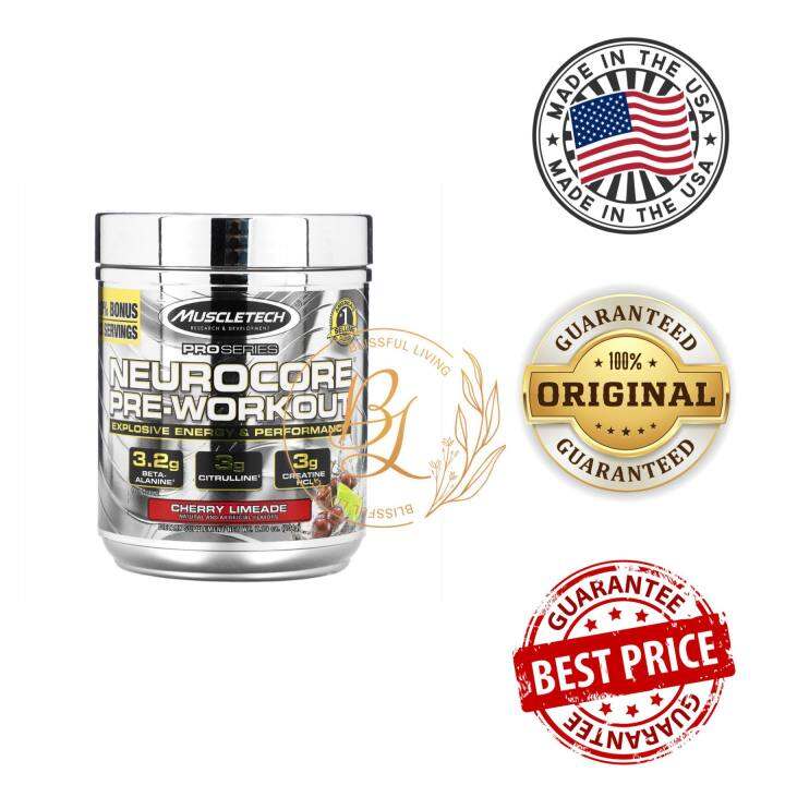 Muscletech Neurocode Pre-workout (Cherry Limeade) (204 g) | Lazada PH