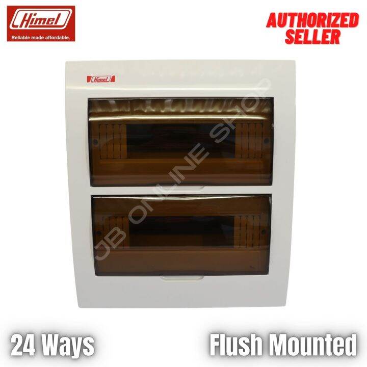 Himel Distribution Box 24 Ways Plastic Flush Mounted Enclosure | Lazada PH