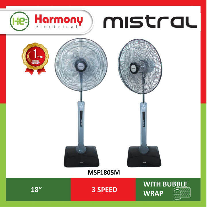 (READY STOCK) MISTRAL 18" Stand Fan MSF1805M ( Kipas Diri) 风扇 | Lazada