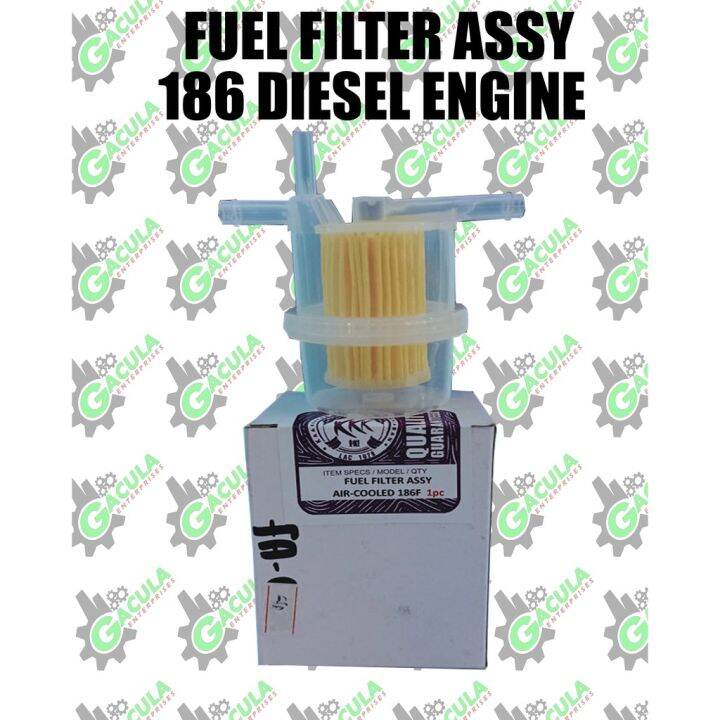 Fuel Filter Assy 186F 10hp 186FA 12hp 188F 14hp 190F 16hp 192F 18hp Air ...