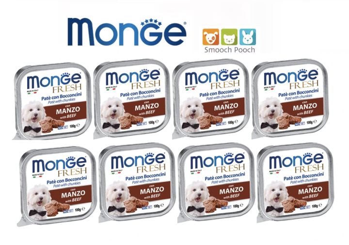 Monge Fresh Beef/ Manzo 100g. (set of 8) | Lazada PH