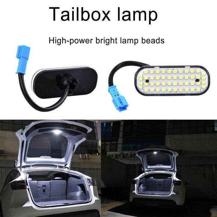 48 LED Trunk Lights For Tesla Model Y 2021 2022 2023 Trunk LED Lighting ...