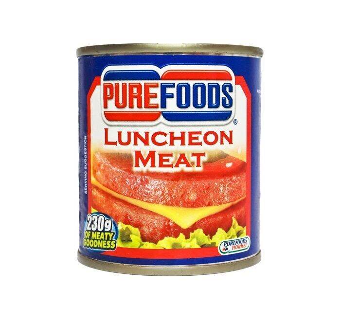 PUREFOODS LUNCHEON MEAT BLUE 230G | Lazada PH