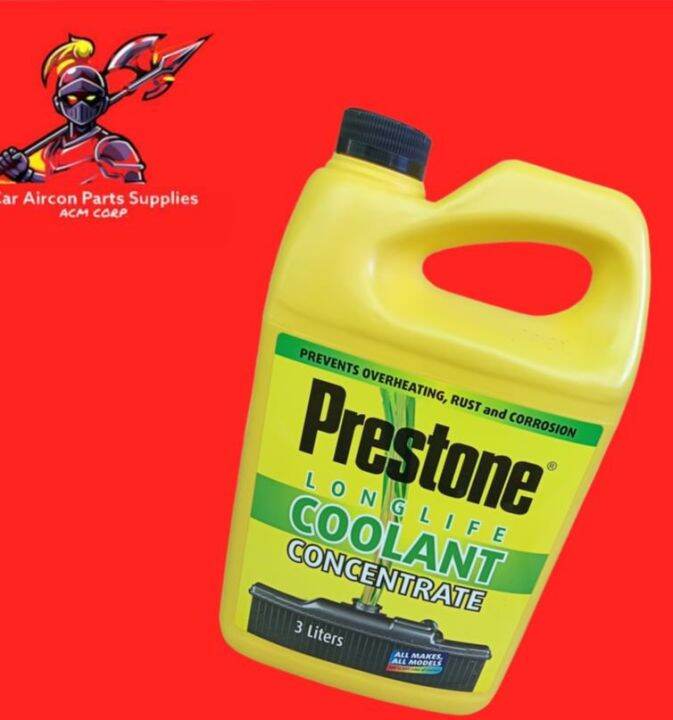 PRESTONE COOLANT CONCENTRATE 3liter Long Life Car Radiator maintenance ...