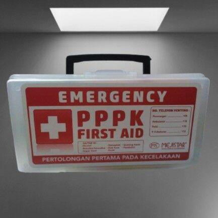 Kotak P3K PPPK Mobil Emergency First Aid Kit Box Kotak Obat Isi ...