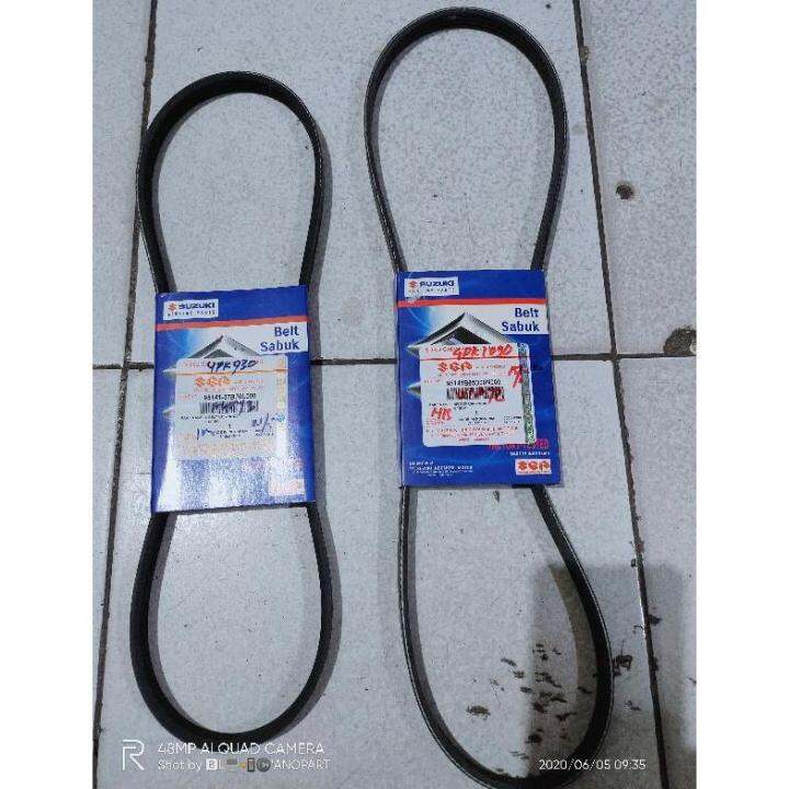 Fan belt sabuk tali kipas Suzuki Grand escudo XL7 2500cc 4pk930 dan 4pk1090 orisinil sgp ...