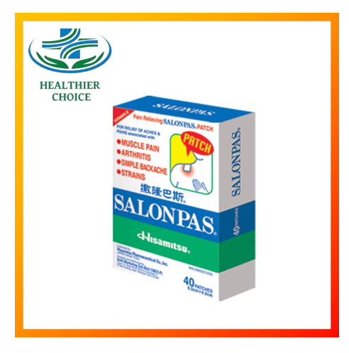 Salonpas Pain Relieving Patches | Lazada