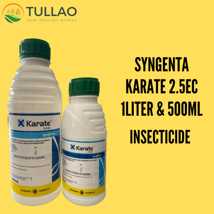 SYNGENTA KARATE 2.5EC 1LITER & 500ML INSECTICIDE | Lazada PH
