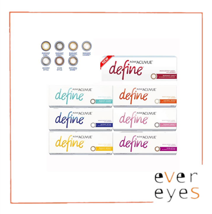 Acuvue Define Daily 1-DAY ACUVUE® DEFINE® 30piece/box | Lazada