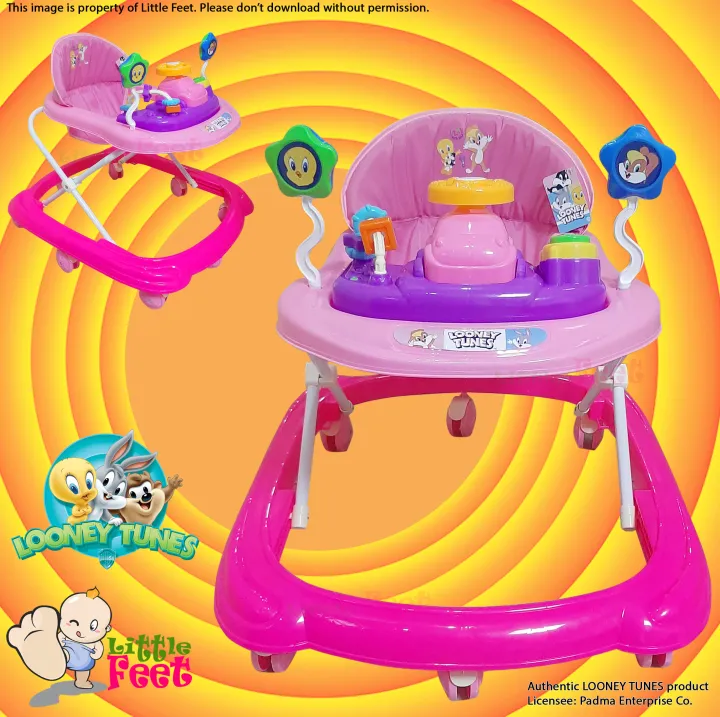 BLT-WK-102 Original Looney-Tunes Lights and Music Walker PINK | Lazada PH