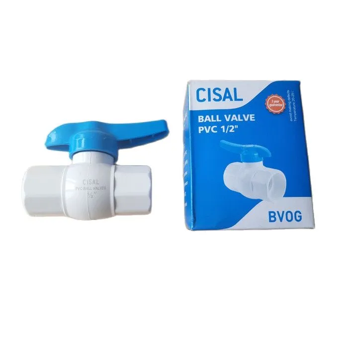 CISAL SEGI Ballvalve Ball Valve 1/2 Inch Gagang PVC Stop Kran Pipa Air ...