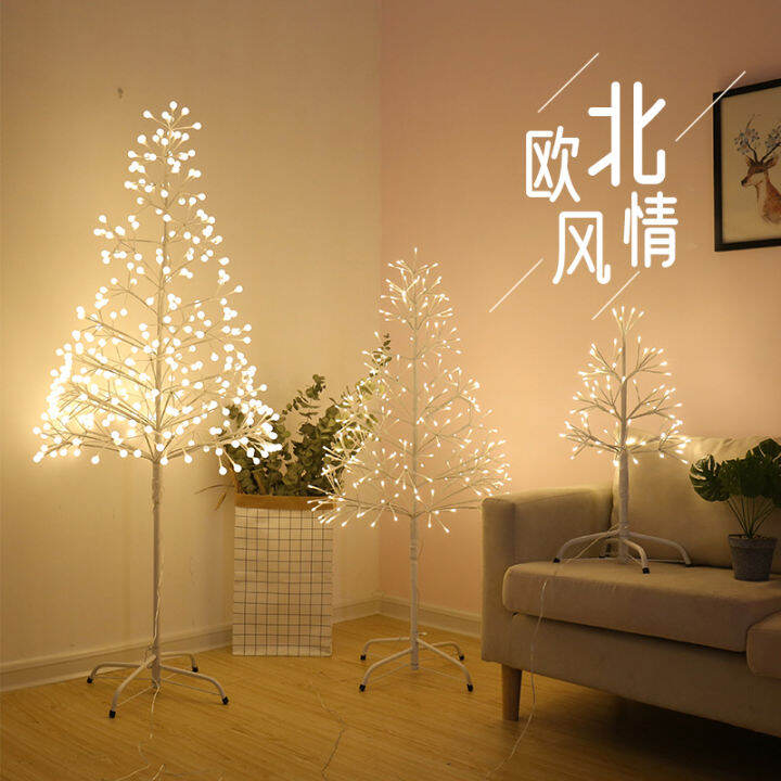 LED luminescent tree, firefly light, room, forest decoration, Nordic ...