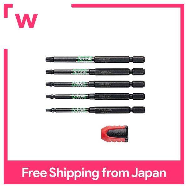 VESSEL BW-33 Stepped Bit Sakisbo Torx 5-Piece Set with Screw Mag ...