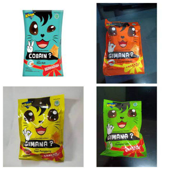 Kikoya Snack Aneka Rasa Cemilan Murah dan Enak (1 Pack 10 pcs) | Lazada ...