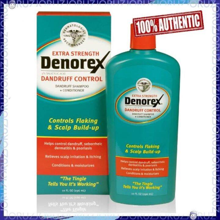 Denorex Extra Strength Dandruff Shampoo + Conditioner 10fl.oz/296mL ...