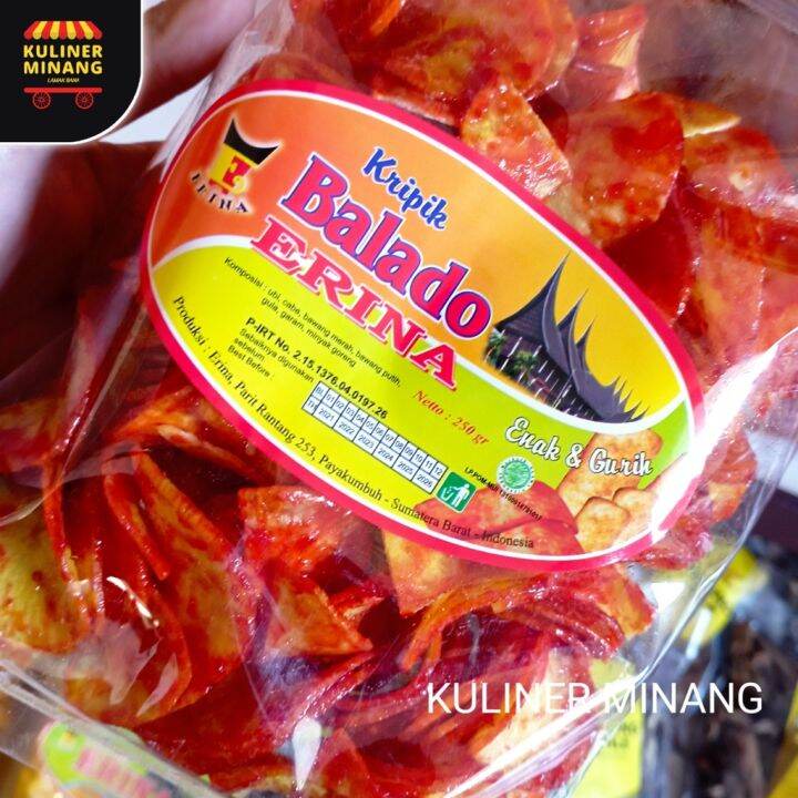 Sanjai Balado Bulat Erina Oleh-Oleh Asli Cemilan Kampung Makanan Khas ...