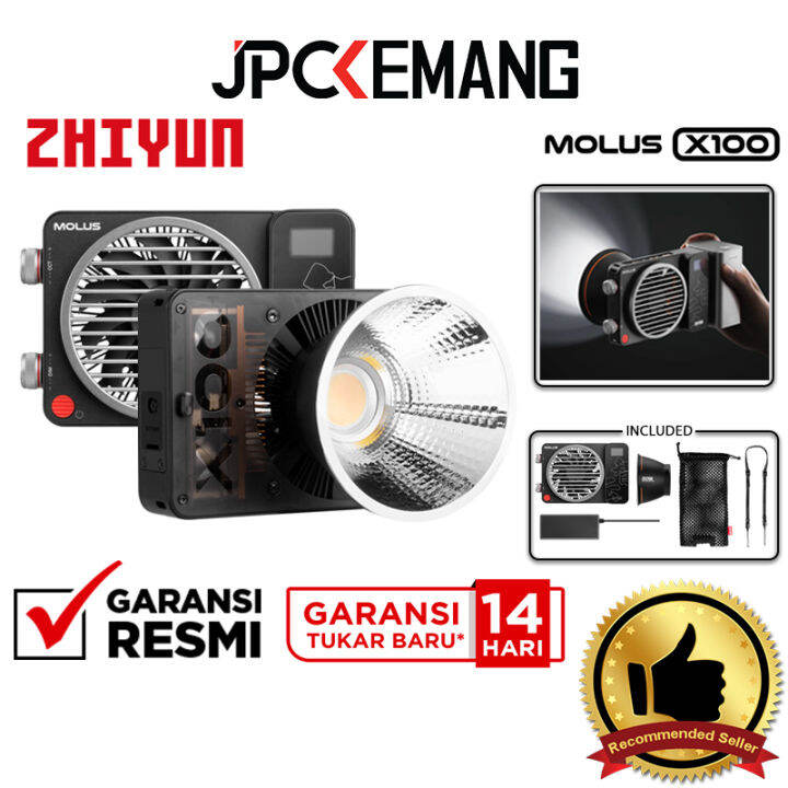 Zhiyun Molus X100 Bi-Color Pocket COB Light Flash Molus X 100 JPC ... Zhiyun Molus X100 Bi-Color Pocket COB Light Flash Molus X 100 JPC ...