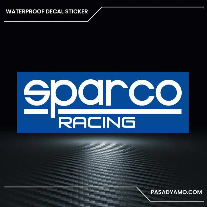 Sparco Racing USA Waterproof Decal Sticker for Cars and Motorcycles 2x7 ...