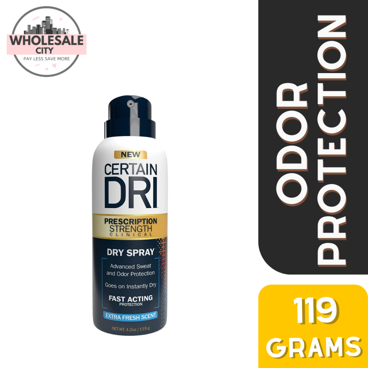 Certain Dri Prescription Strength Clinical Antiperspirant Deodorant Dry ...