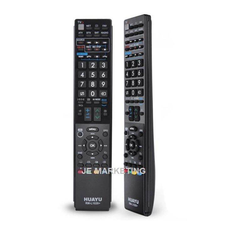 Sharp Ledlcd รีโมทคอนล RM-L1026 1 | Lazada.co.th