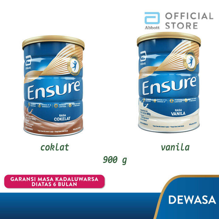 Susu Ensure 900gr Coklat Vanila | Lazada Indonesia